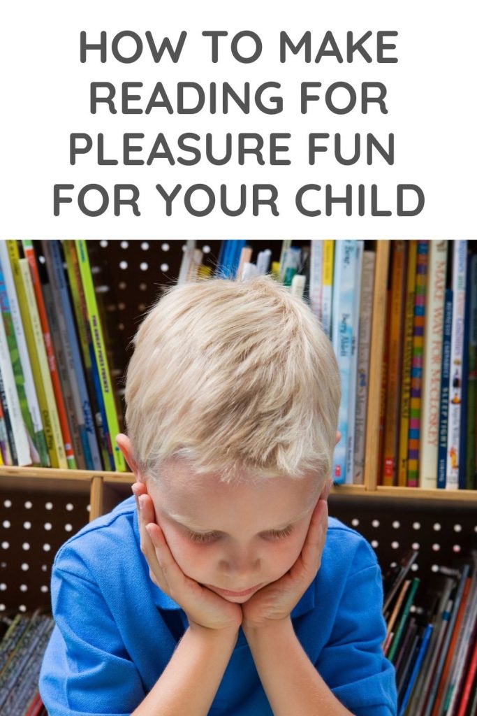 How to Make Reading for Pleasure Fun for Your Child - Ice Cream n ...