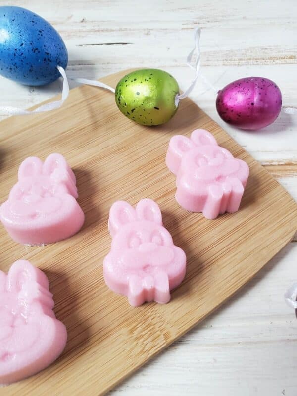 Easter Bunny Face Sugar Scrub Bars - Ice Cream n Sticky Fingers