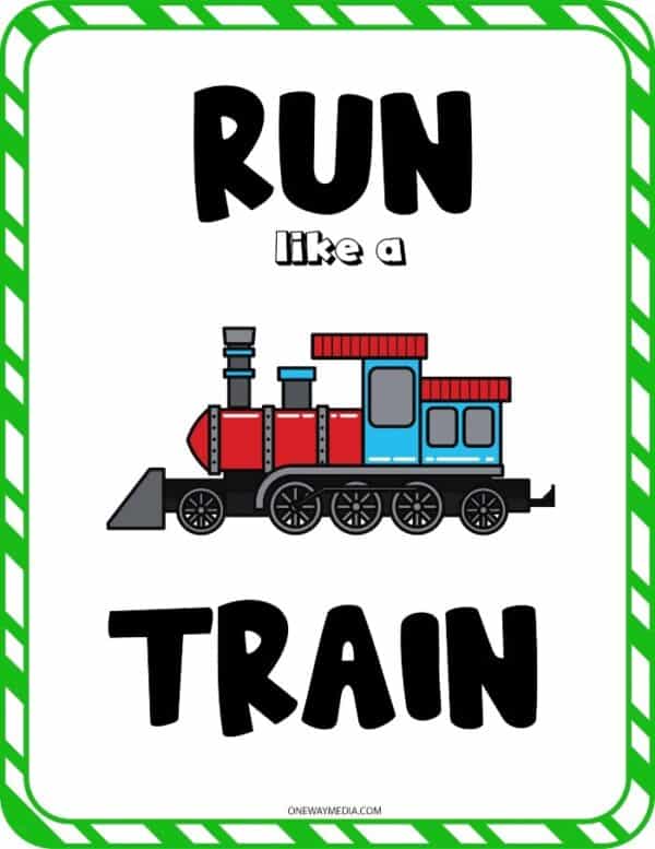 Free Transportation Movement Cards - Ice Cream n Sticky Fingers