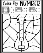 Letter U Color by Number Coloring Sheets - Ice Cream n Sticky Fingers