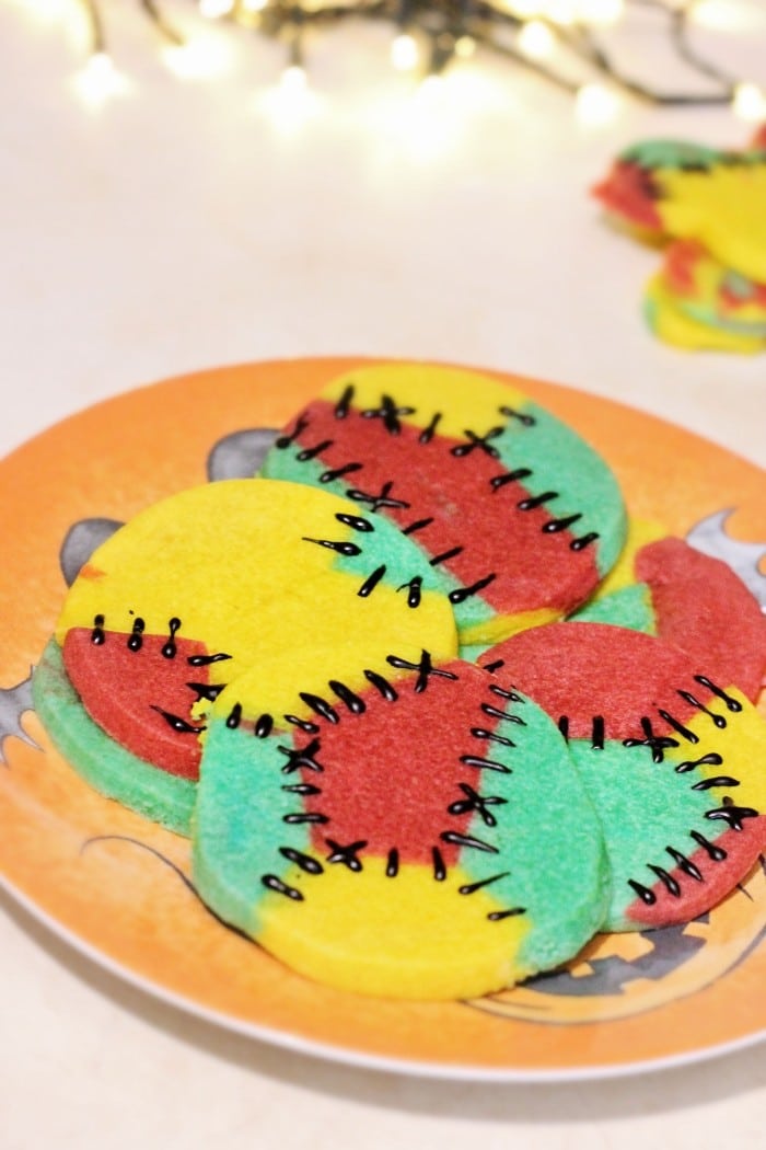 Nightmare Before Christmas Sally Sugar Cookies - Ice Cream n Sticky Fingers