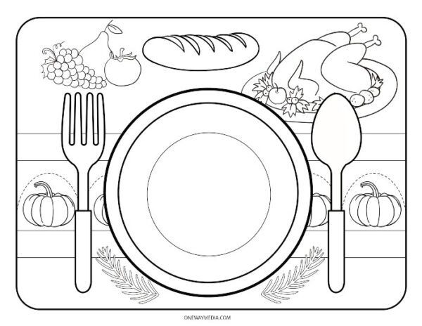 Free Thanksgiving Activity Set for Kids - Ice Cream n Sticky Fingers