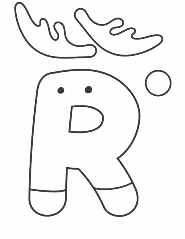 Free Christmas Alphabet Crafts - Ice Cream n Sticky Fingers