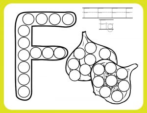 Do A Dot Alphabet Worksheets - Ice Cream n Sticky Fingers