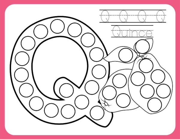 Do A Dot Alphabet Worksheets - Ice Cream n Sticky Fingers