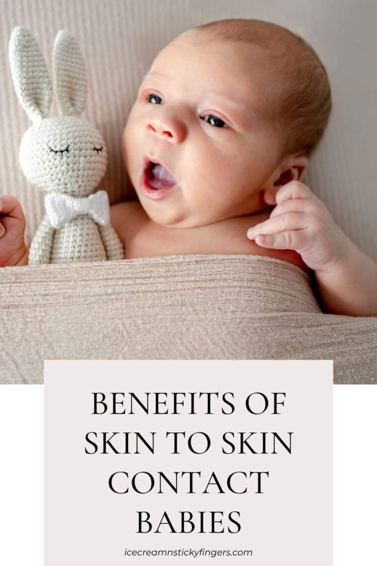 Benefits of Skin to Skin Contact Babies - Ice Cream n Sticky Fingers