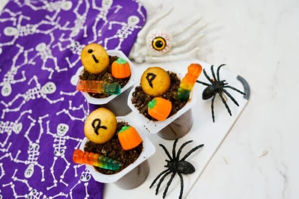 Halloween Pudding Cups - Ice Cream n Sticky Fingers