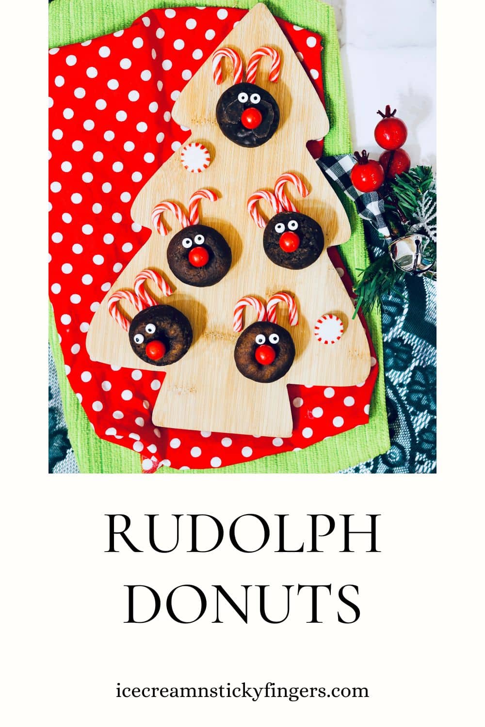 Rudolph Donuts - Ice Cream n Sticky Fingers