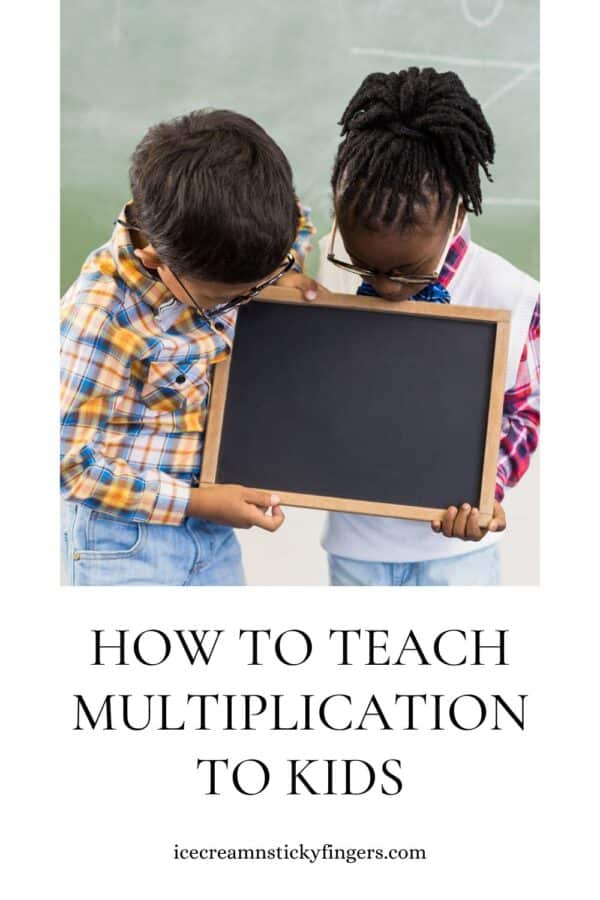 How to Teach Multiplication to Kids - Ice Cream n Sticky Fingers