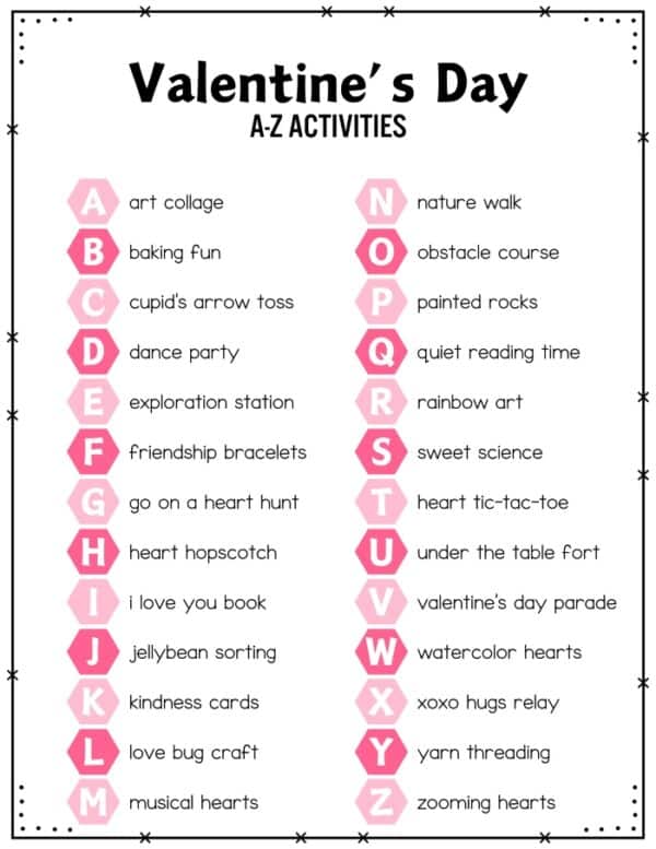 Valentine's Day Preschool Activity Pack - Ice Cream n Sticky Fingers