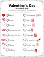Valentine's Day Preschool Activity Pack - Ice Cream n Sticky Fingers