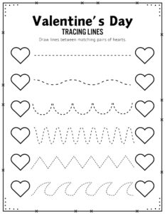 Valentine's Day Preschool Activity Pack - Ice Cream n Sticky Fingers
