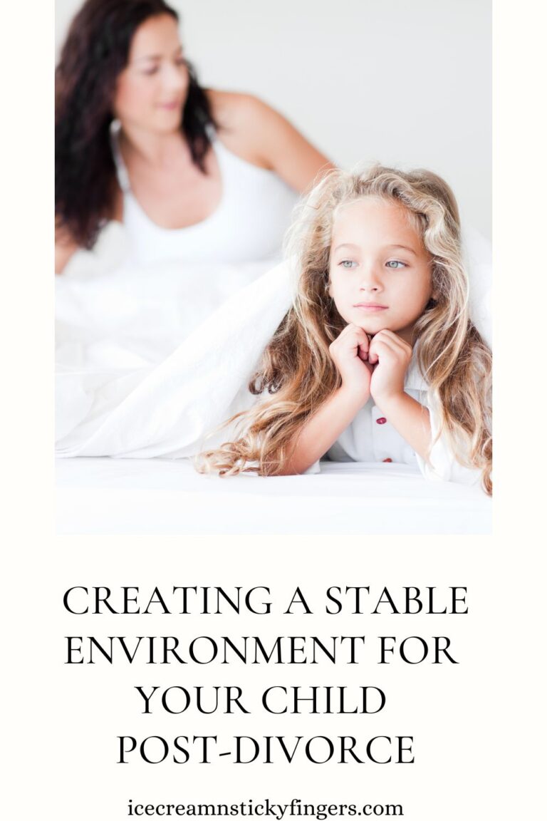 Creating a Stable Environment for Your Child Post-Divorce - Ice Cream n ...