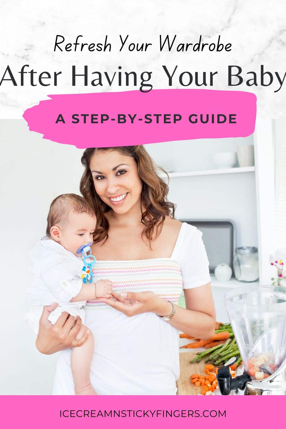 Refresh Your Wardrobe After Having Your Baby - Ice Cream n Sticky Fingers